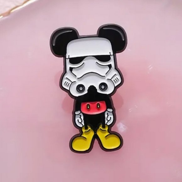Jewelry | Mickey Mouse Storm Trooper Lapel Pin | Poshmark